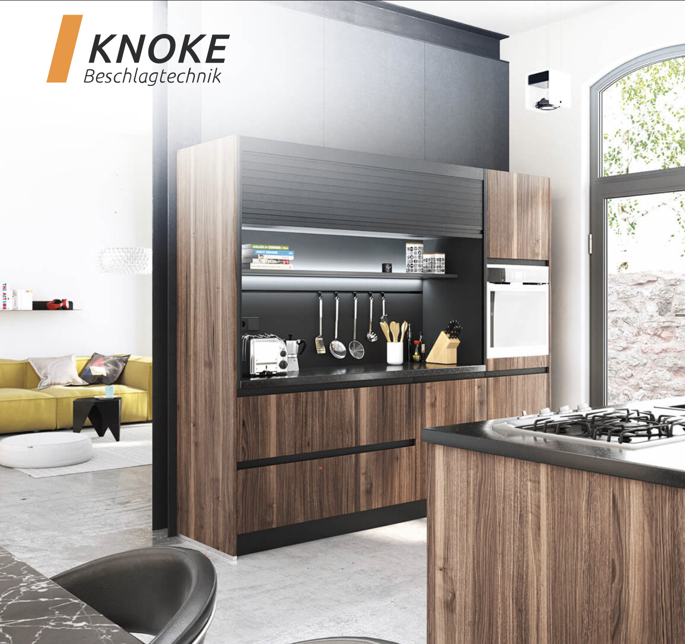 🇩🇪 德國 KNOKE 手動 拉捲簾閘門