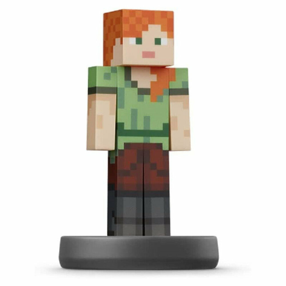 Switch Amiibo: Minecraft Steve 我的世界~ 艾莉克斯 (大亂鬥系列)