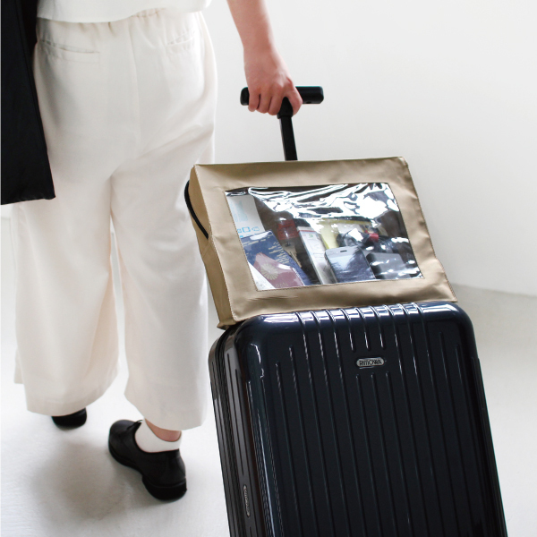 RUBBERIZED FABRIC FLIGHT POUCH