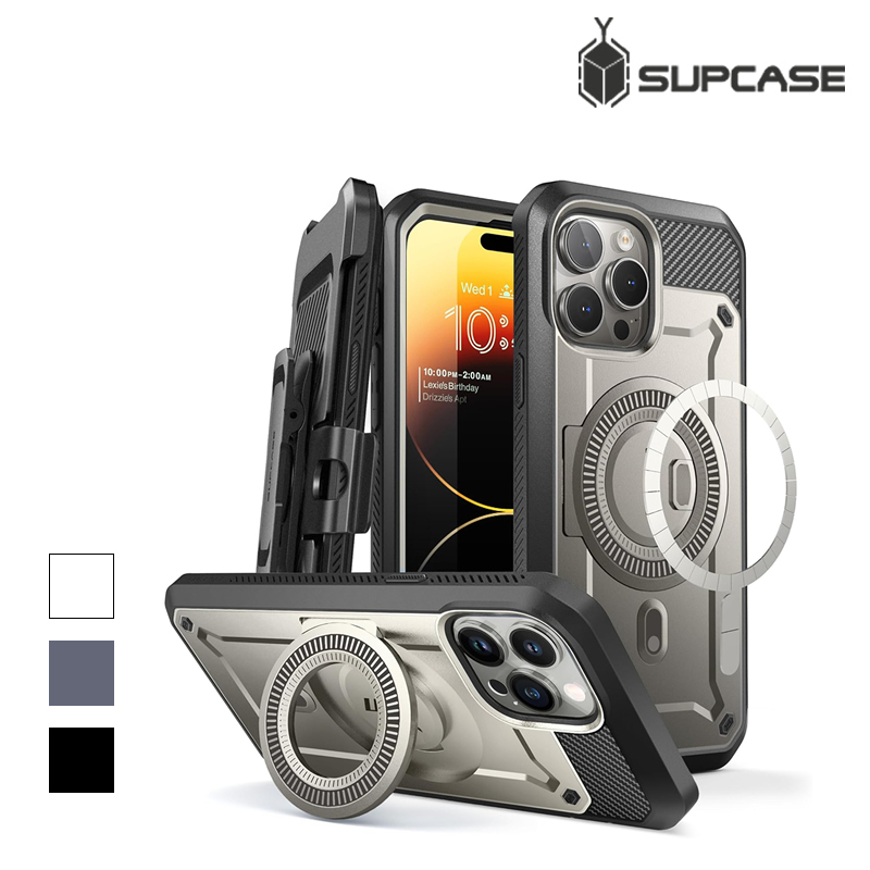 iPhone 15 Pro SUPCASE UB Pro MagSafe 磁吸充電 支架保護殼|井尚館