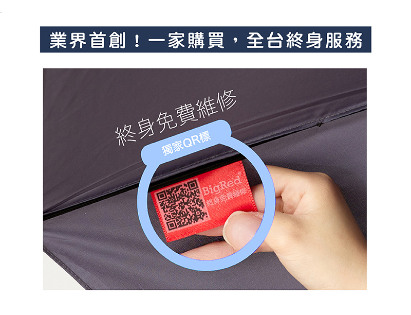 《BigRed 極度輕》50CM手開折傘-雨傘王UmbrellaKing，全台雨具專業品牌