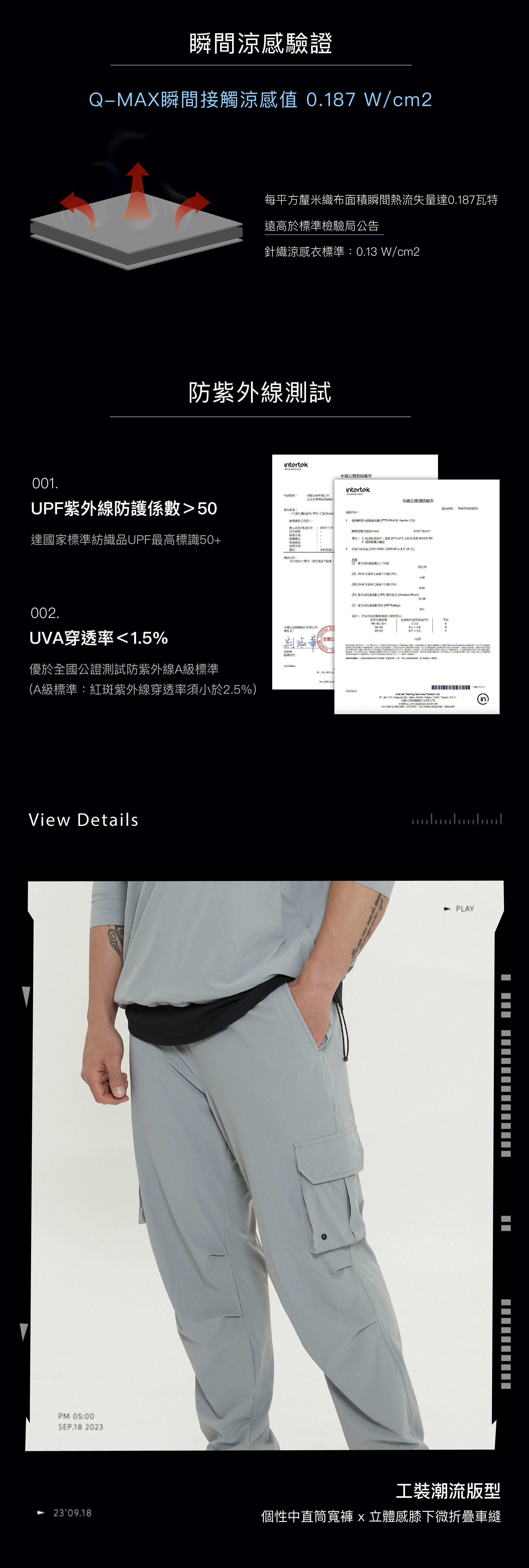 Hyper-Lite™ 口袋機能長褲