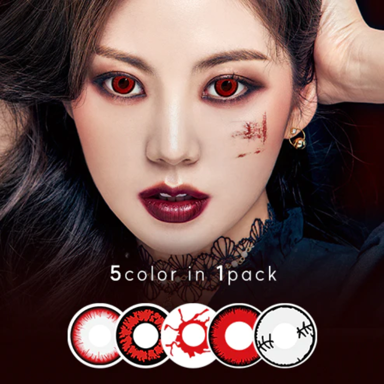 Lens Town Eyetume Spooky｜1盒10片