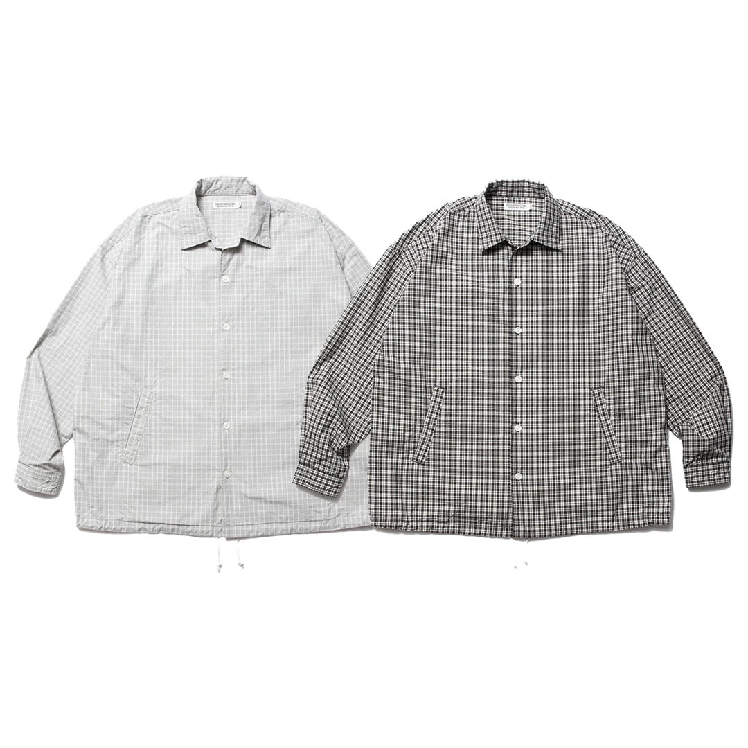 COOTIE PRODUCTIONS 23F/W CHECK WEATHER CLOTH O/C JACKET