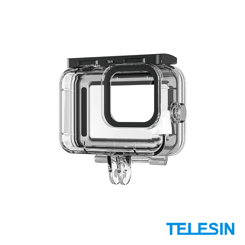 TELESIN GoPro HERO 13/12/11/10/9 Black 45米防水殼｜彈藥庫
