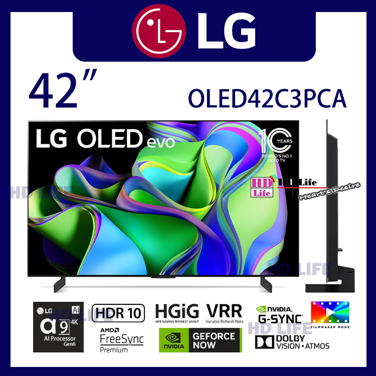 LG OLED42C3PCA 樂金 42'' LG OLED evo C3 4K 智能電視 42C3