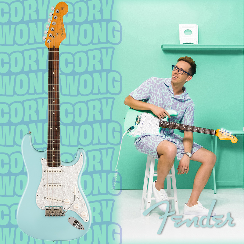 Cory Wong 簽名限定款 Fender USA Cory Wong Strat 電吉他