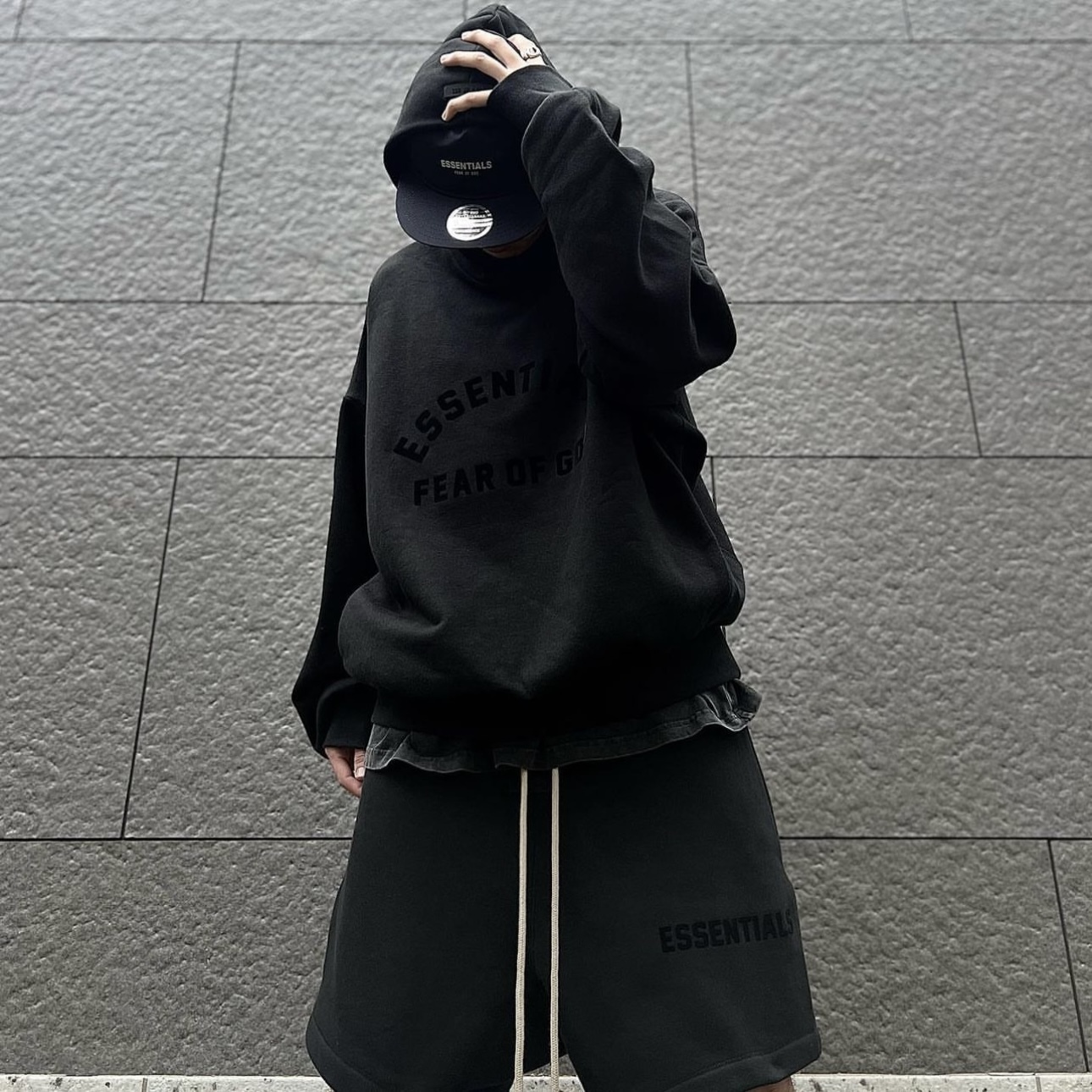 Essentials-F.O.G The Black Collection Hoodie