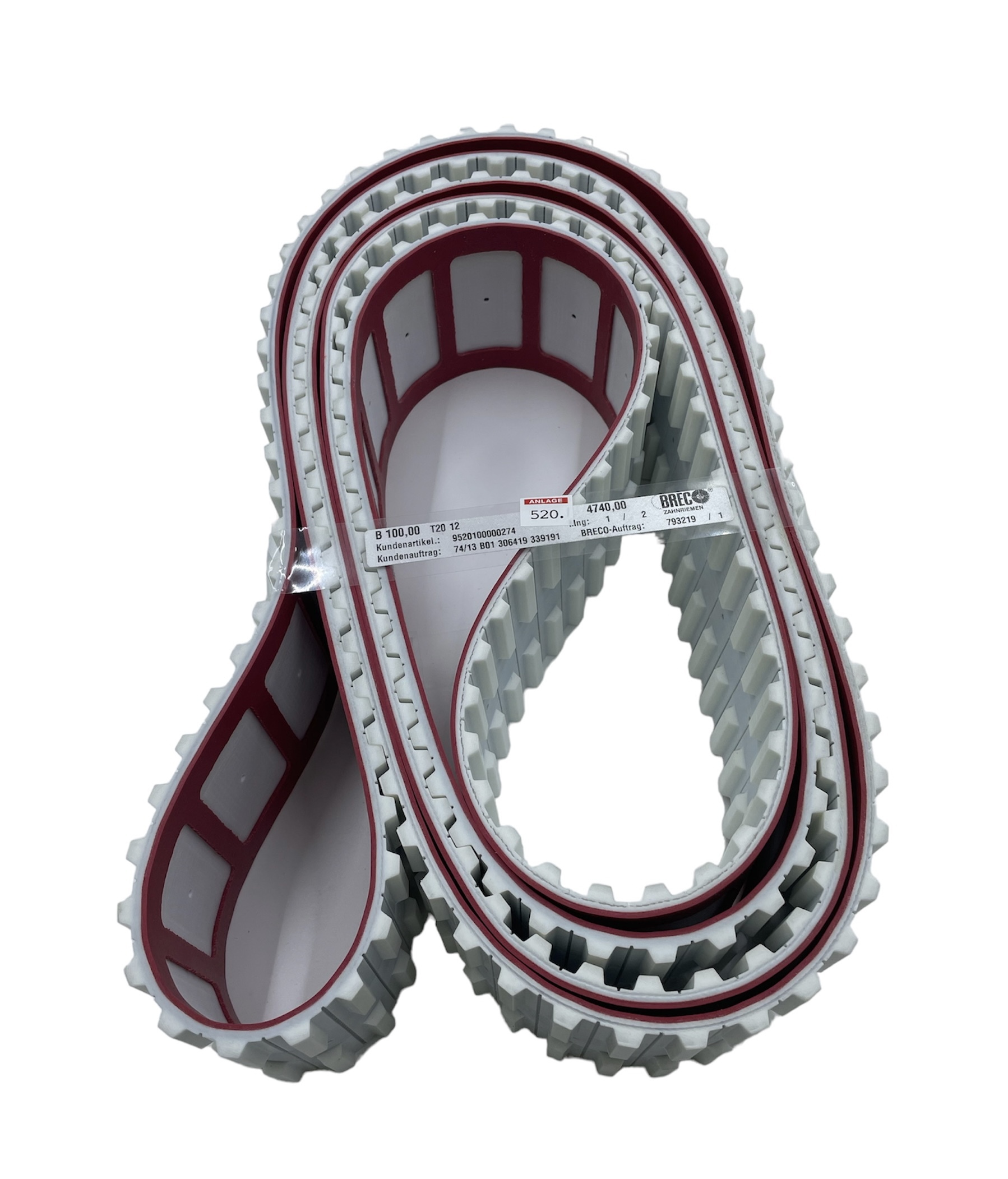 Breco Brecoflex Timing Belt T20 Endless