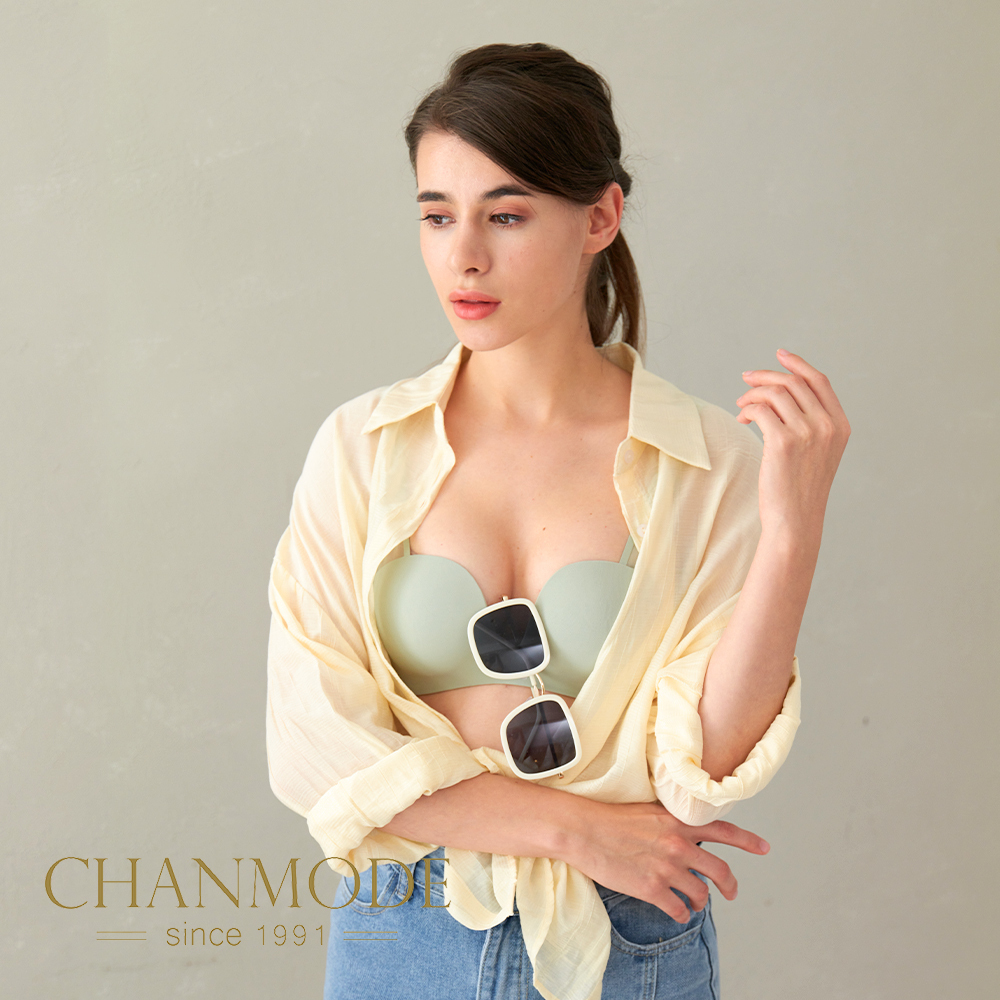 CHANMODE香茉 無鋼圈小胸雲朵輕柔集中內衣