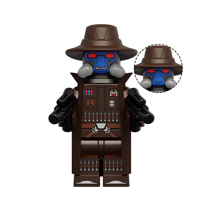 Bane Star Wars Custom Minifigs fit Lego XP559