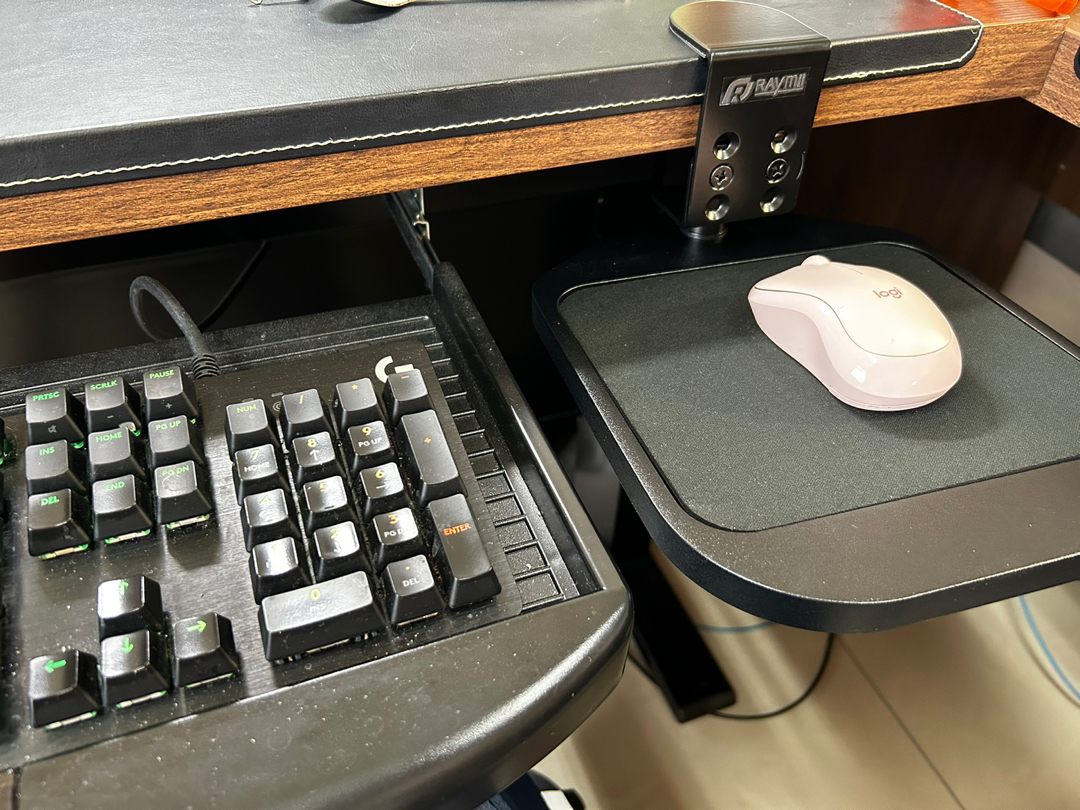 瑞米 Raymii VDA-6 夾桌式滑鼠墊托架 滑鼠墊 滑鼠架