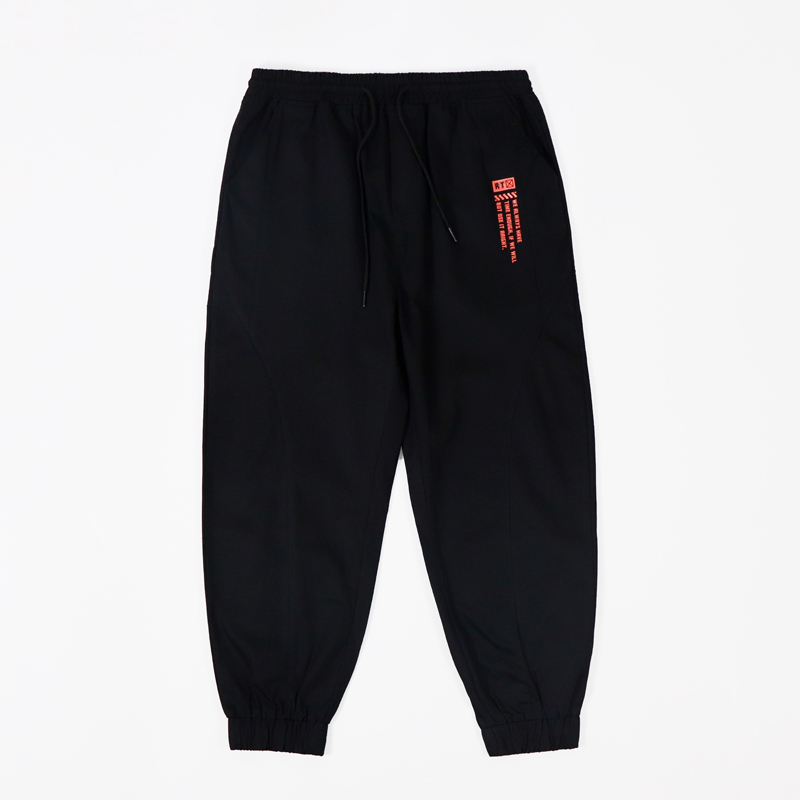 RETOP 工裝軍風 極簡街頭哈倫工裝褲 黑| RETOP原創潮流服飾品牌