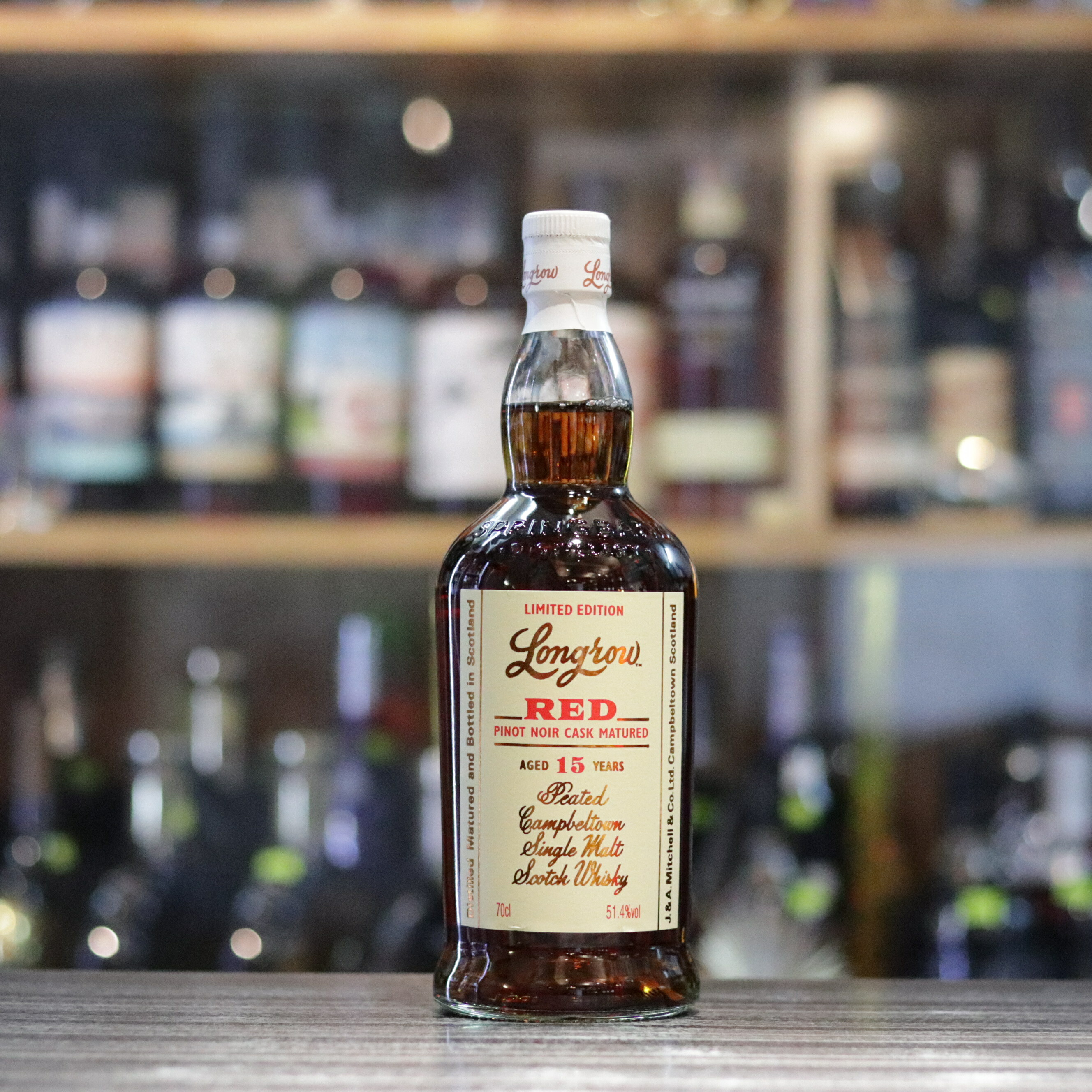 Longrow Red 15 Years Old Pinot Noir Cask - 70cl/51.4%