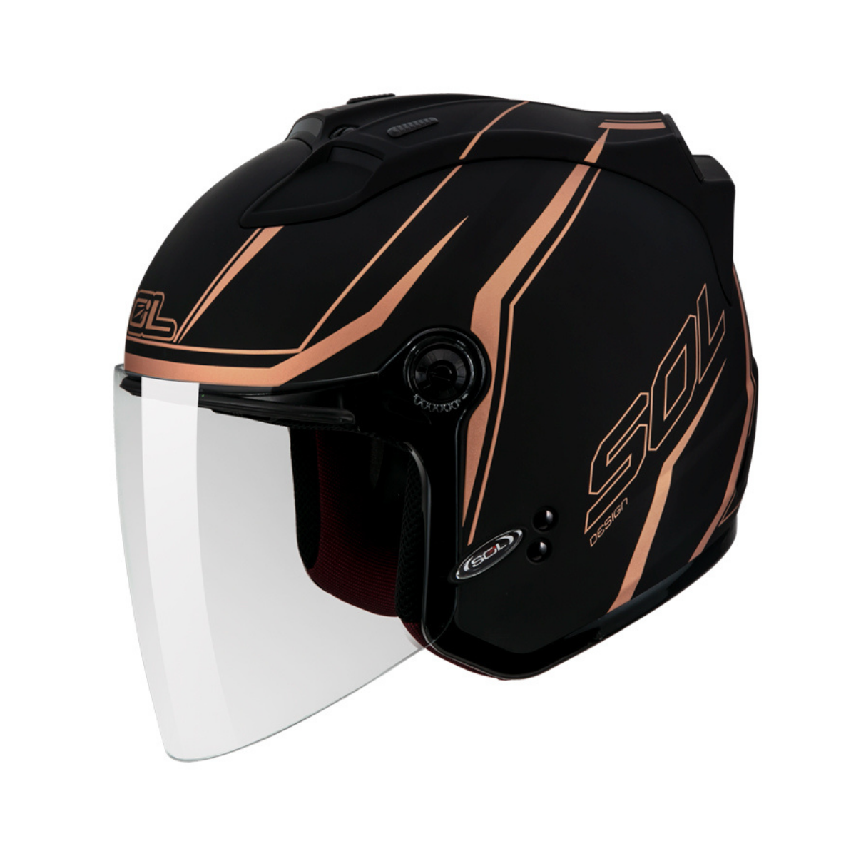 【SOL】27S 天際 3/4罩安全帽