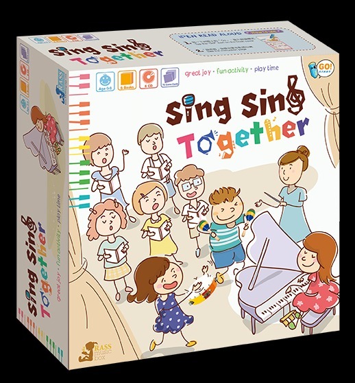 Sing Sing Together ( 6 Books 6 CD 78 game cards )