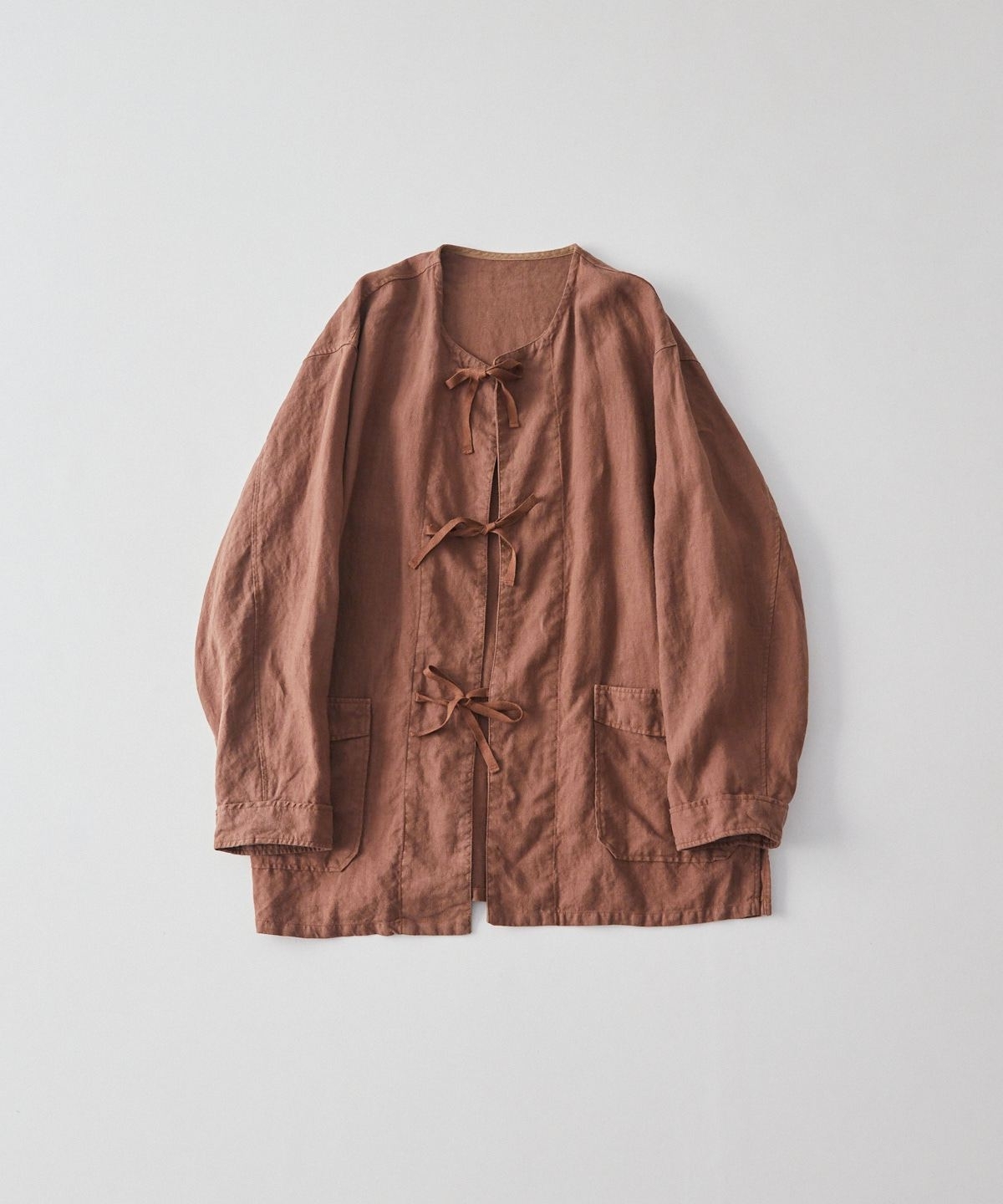 NEST ROBE CONFECT - Linen Military Sleeping Shirt Jacke