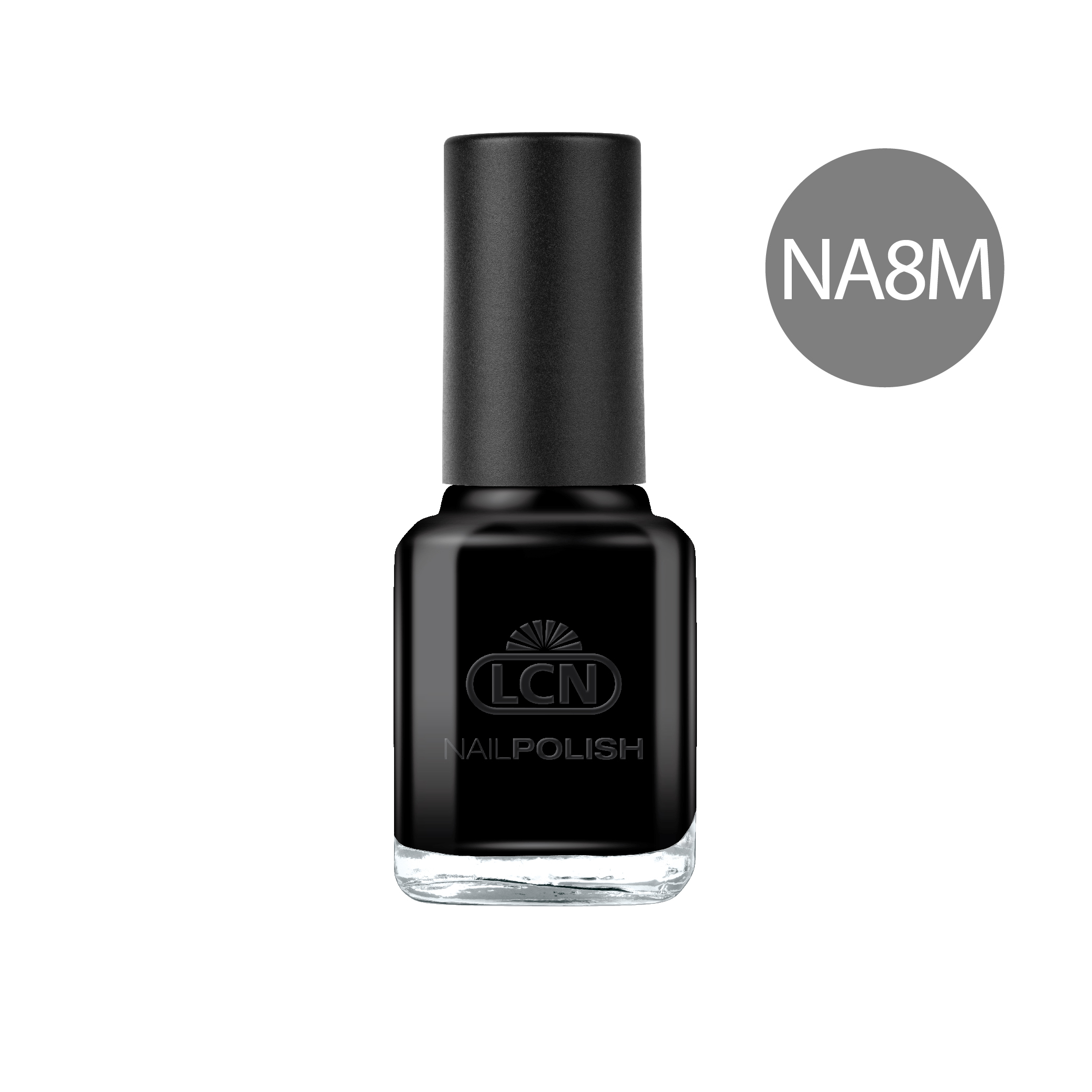 【NA8M】LCN 新甲油 Black 8ml