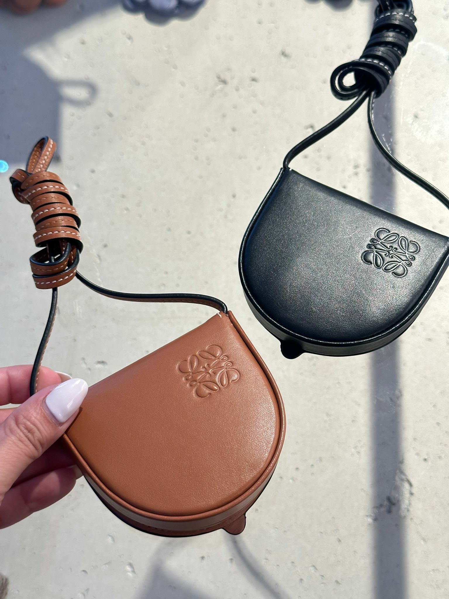 Outlet Loewe Heel Pouch