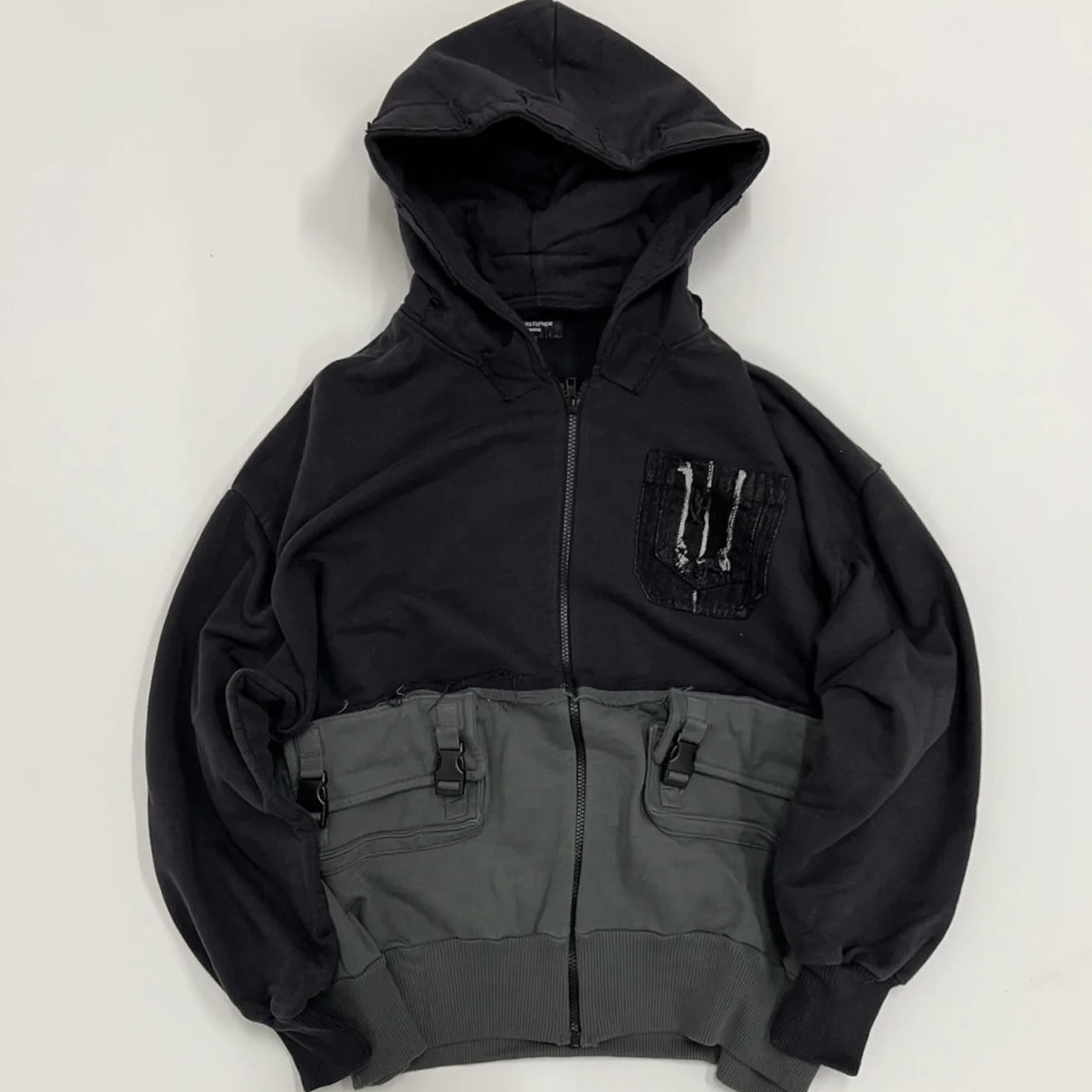 VAL. KRISTOPHER Jacket 拼接 拉鍊外套