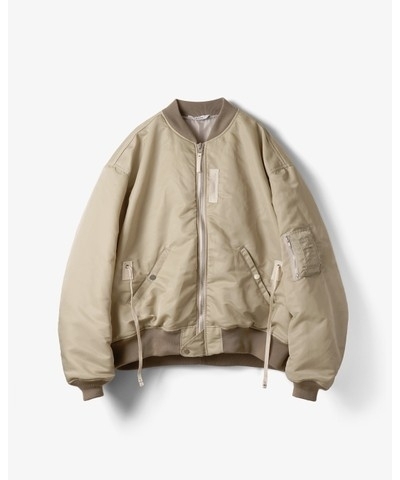Name. - NYLON TWILL BIG MA-1 / KHAKI