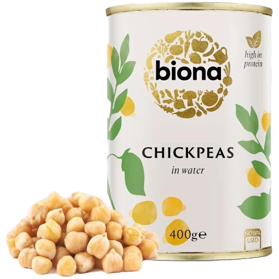 【健康分享】Biona即食鷹嘴豆(400g)