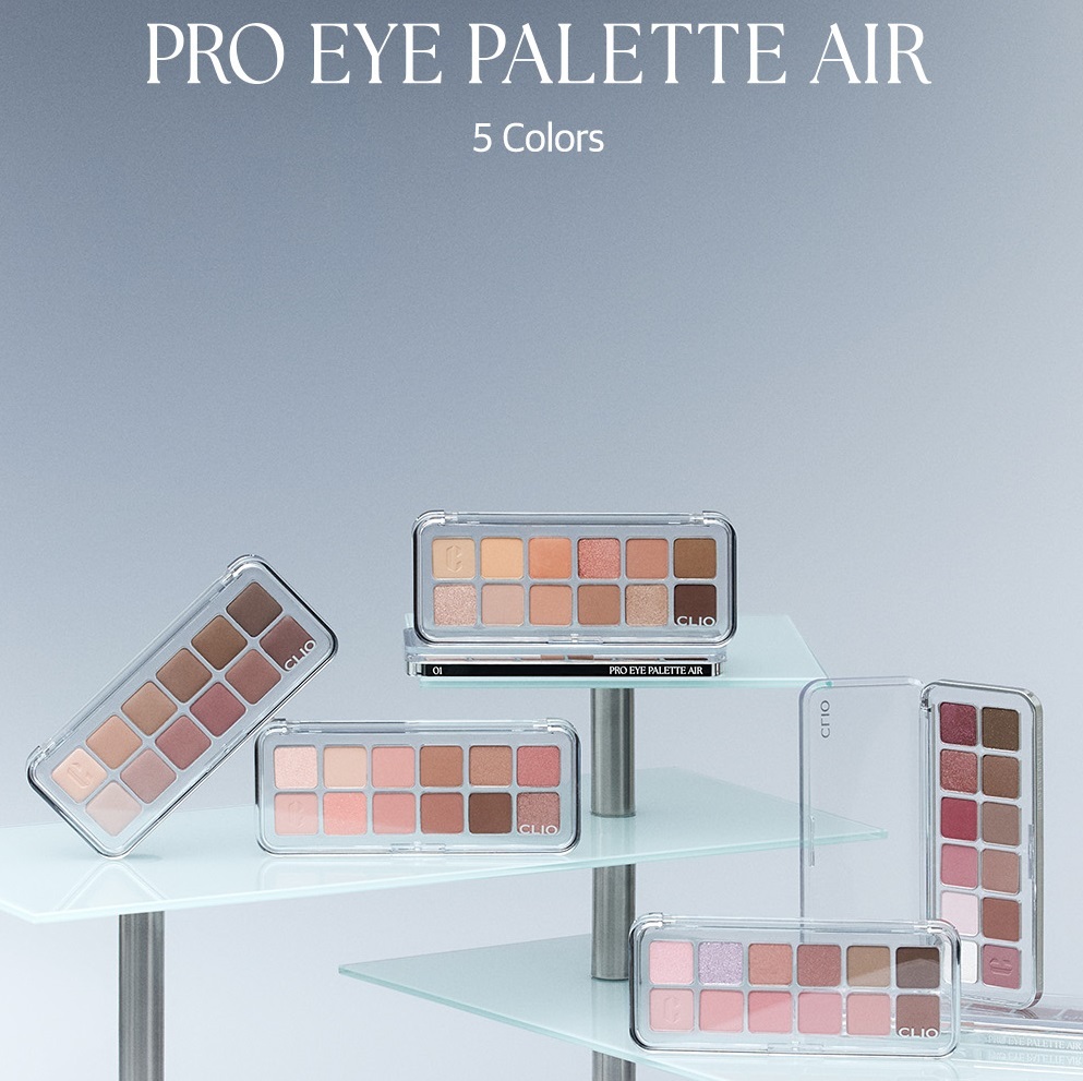 clio新品 Pro Eye Palette Air 12色眼影盤