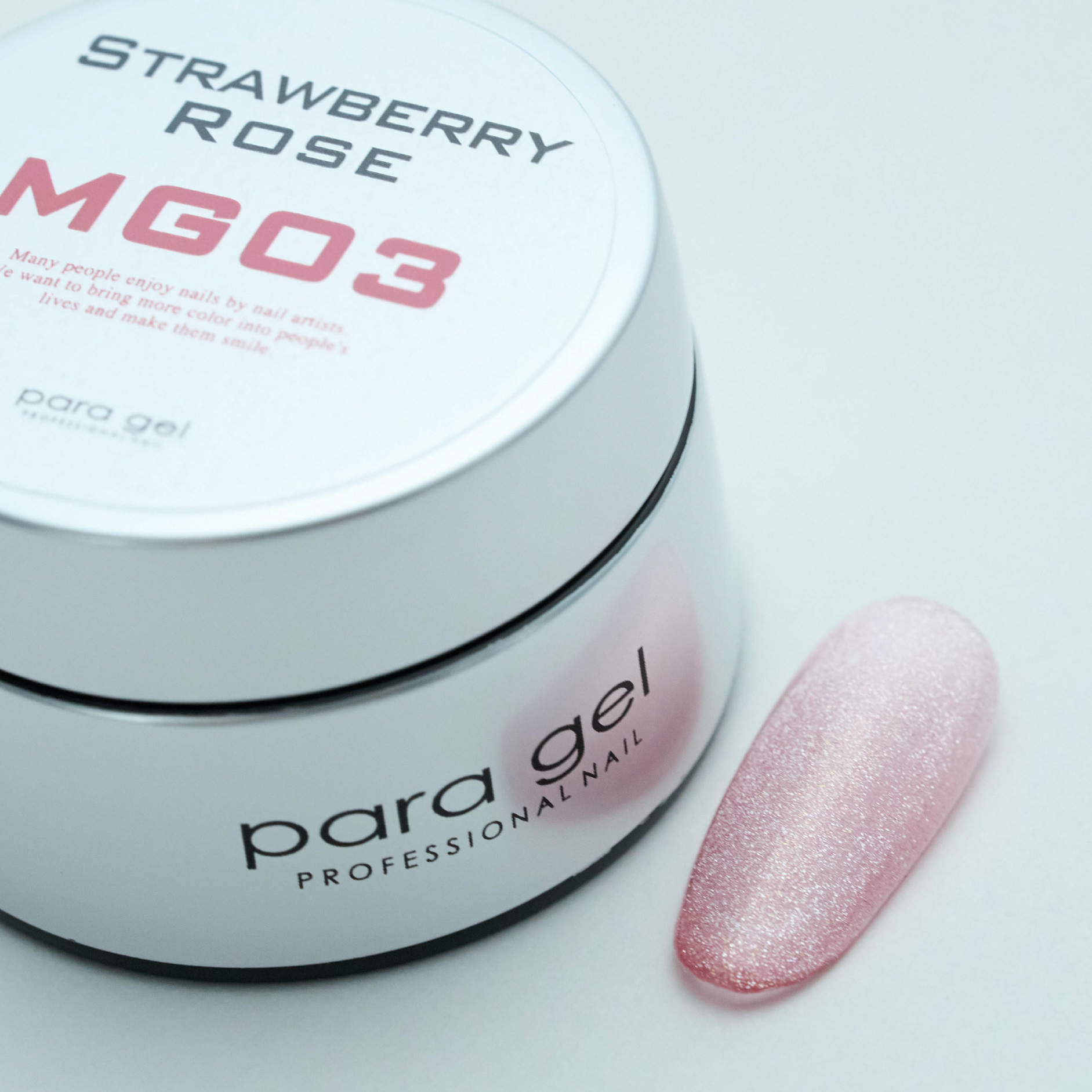 para gel #MG03 Strawberry Rose