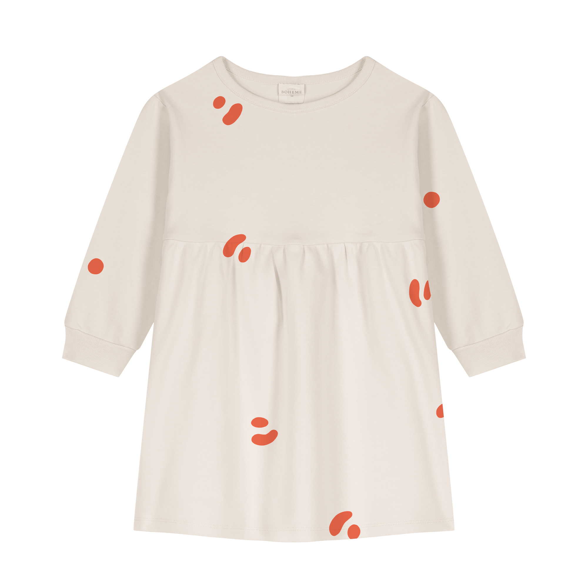 Studio Bohème - HOY DRESS - Off White Dots