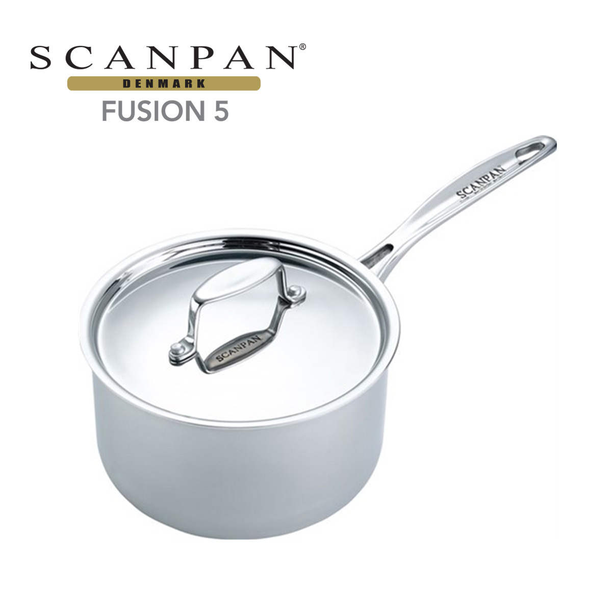 SCANPAN -Fusion 5 Series 2.7L Saucepan w.Lid -74231800