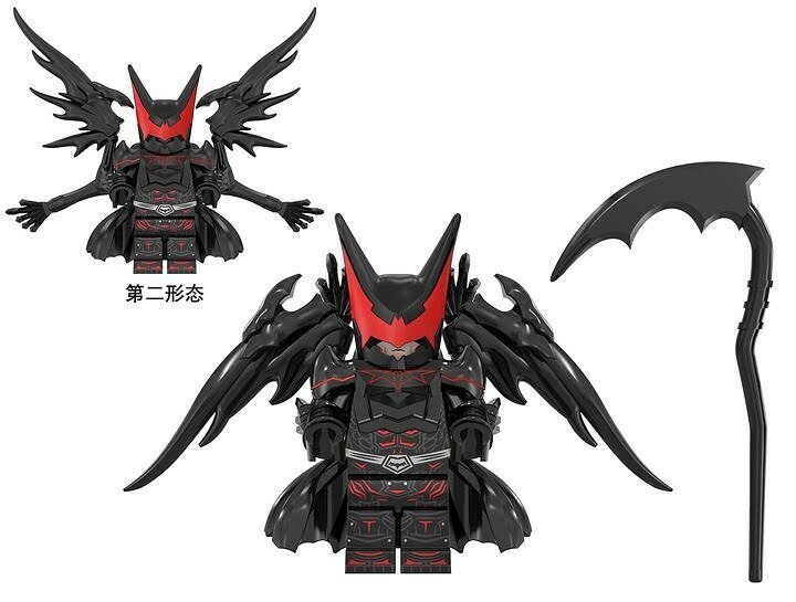 Hellbat Batman DC SuperHeroes Minifigs fit Lego LE01