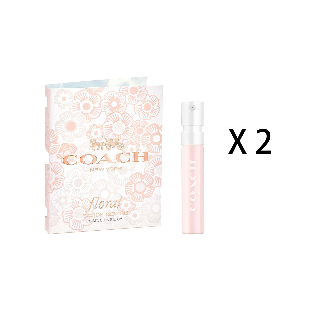 COACH - FLORAL 女性淡香精 2ml x2