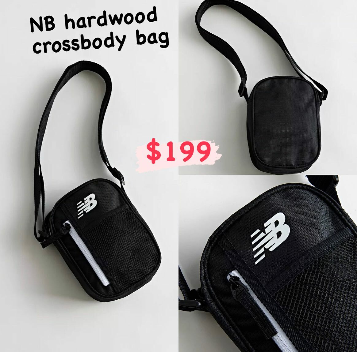 NEW BALANCE HARDWOOD CROSSBODY BAG