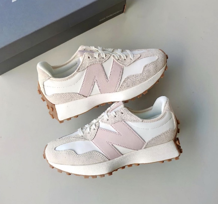 NEW BALANCE 327 蜜桃粉 WS327OR