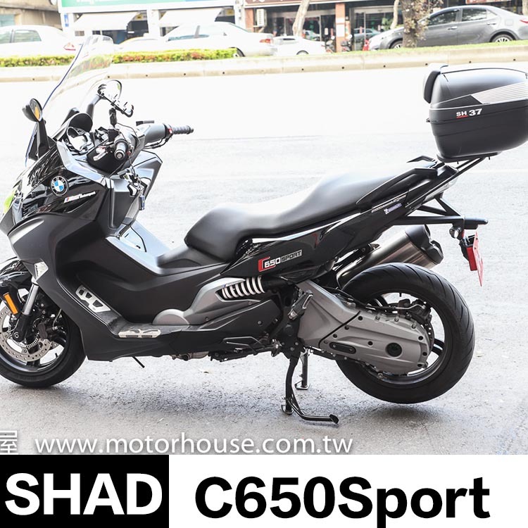 BMW C600sport C650sport 安裝 SHAD機車後箱 / SHAD / WCS62ST