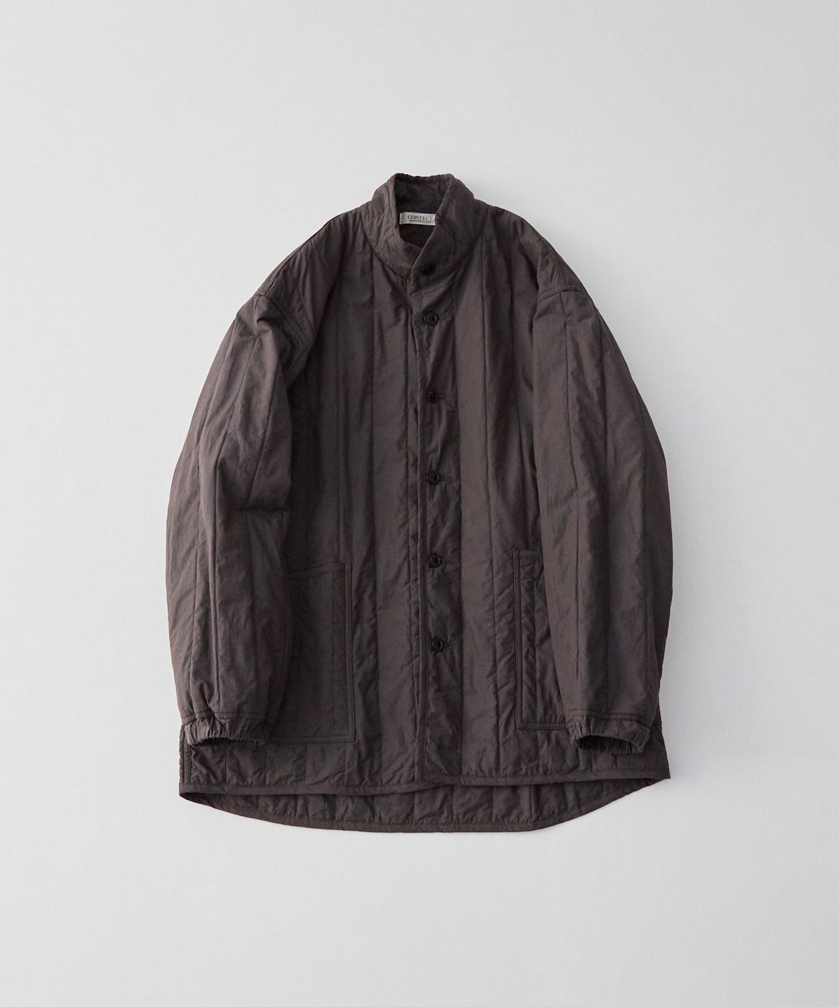 NEST ROBE CONFECT - Cotton Wool Hemp Quilted Jacket / C