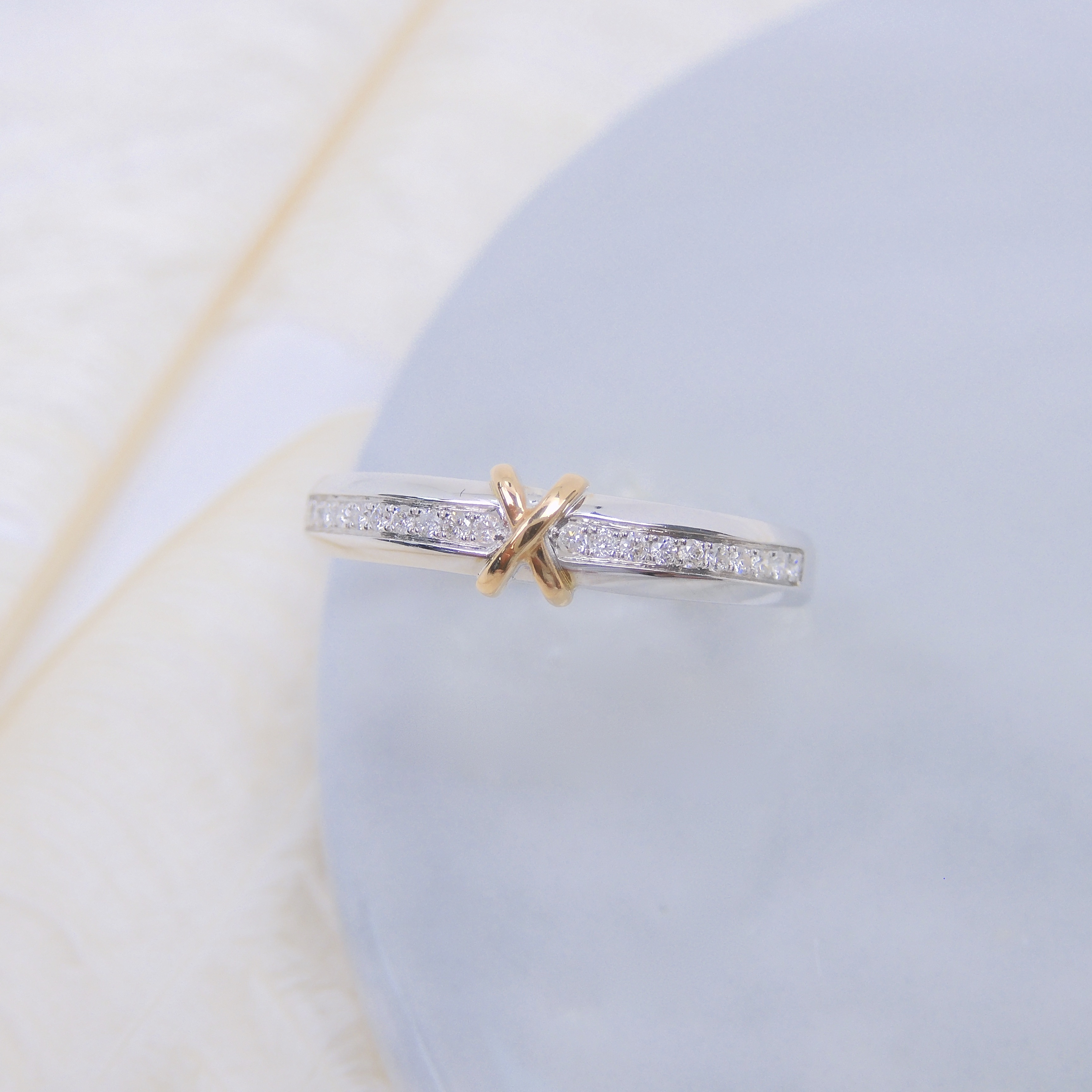 Aloha Jewellery | 18K金 0.078ct 鑽石戒指