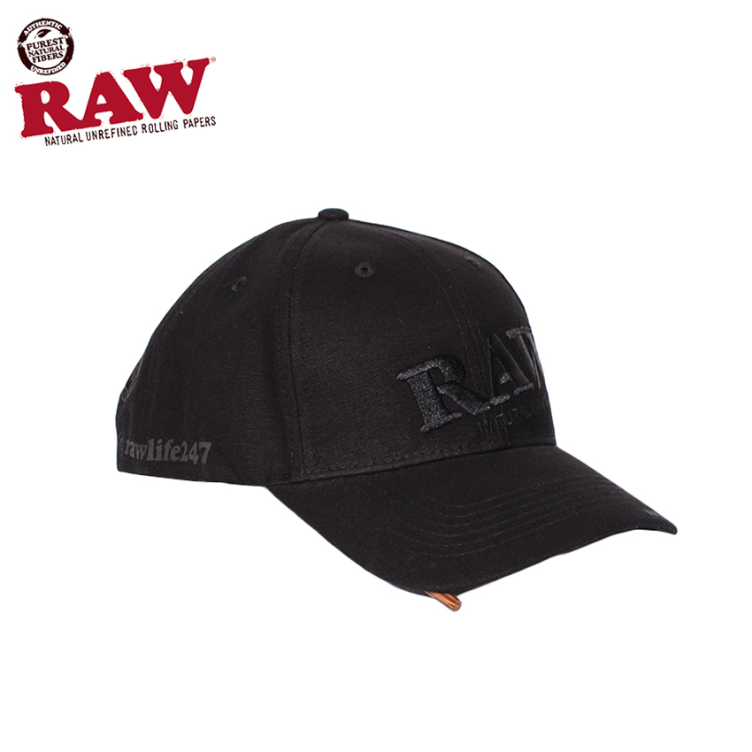 🇪🇸RAW - Black on Black Flex-Fit Cap