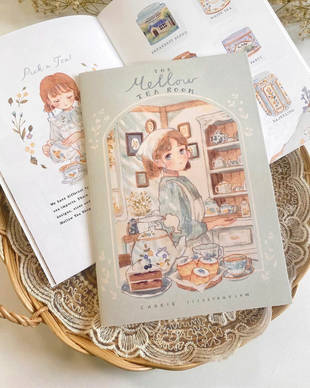 《Mellow Tea》Carrie Solo Exhibition｜Zine "the Melow Tea