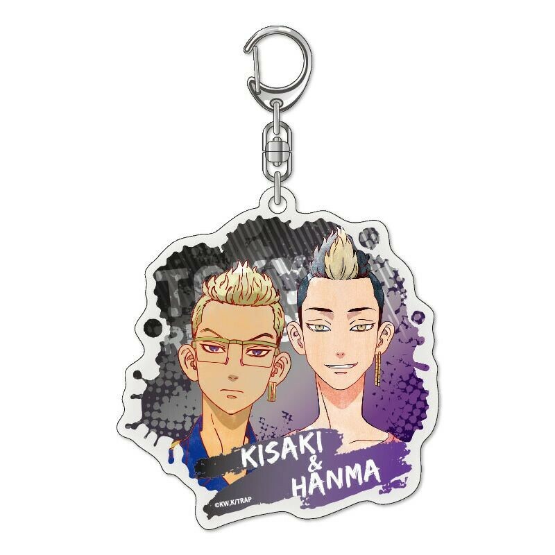 東京復仇者 日版 亞克力 鑰匙扣 Vol.1 (EYEUP) (稀咲鐵太 X 半間修二) (拍檔造型)