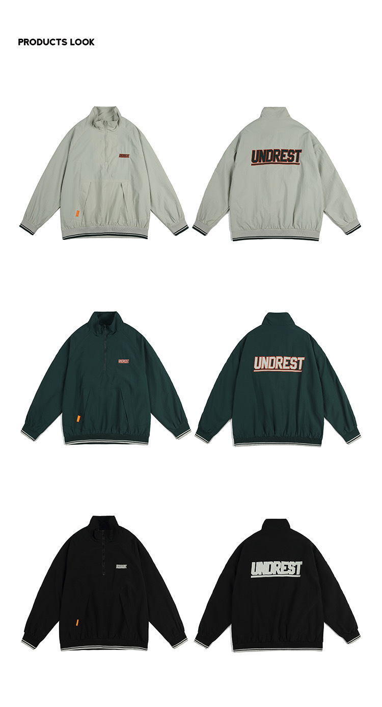 半拉鍊夾克(JK34)