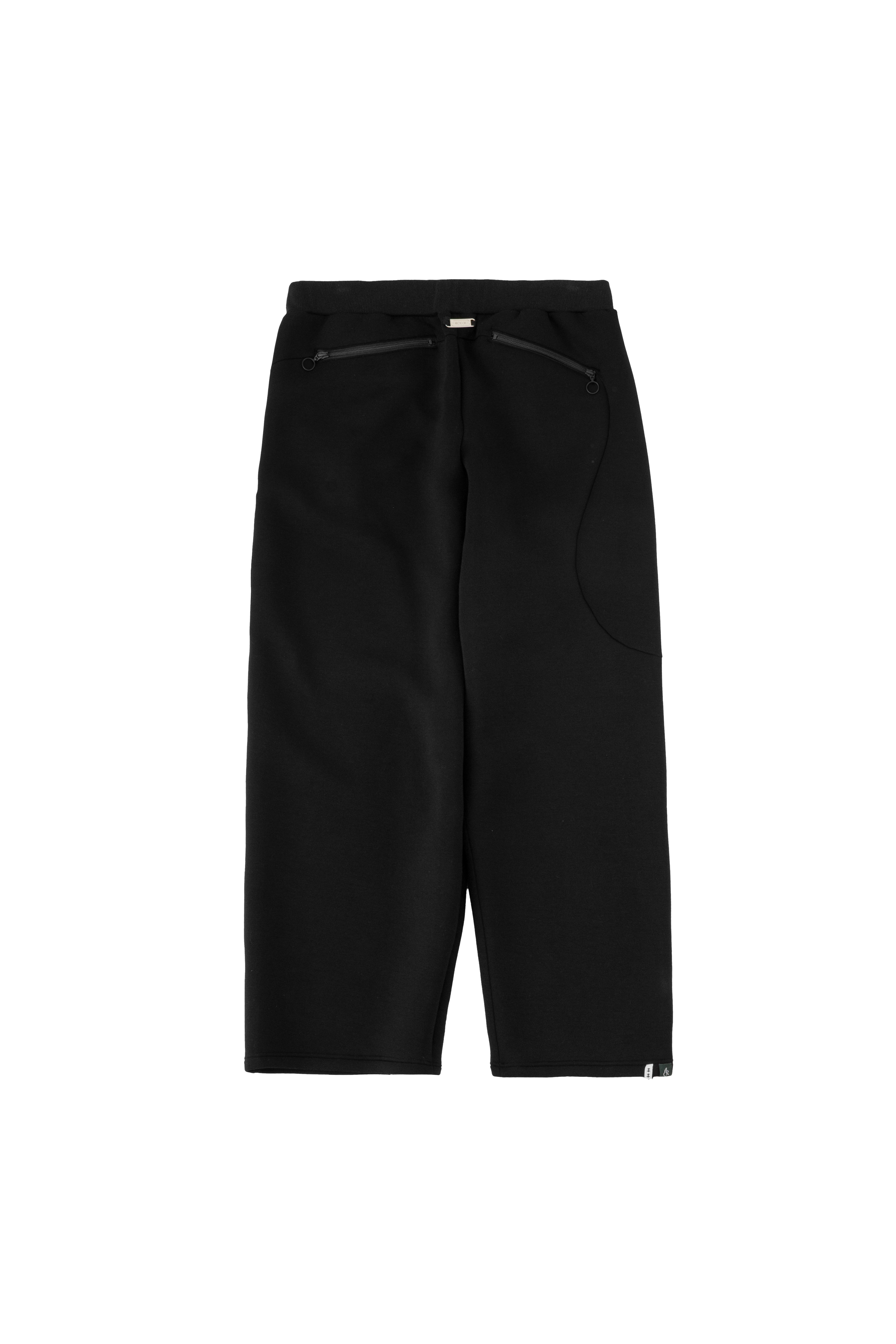 ICONIC WAVY PANTS - BLACK