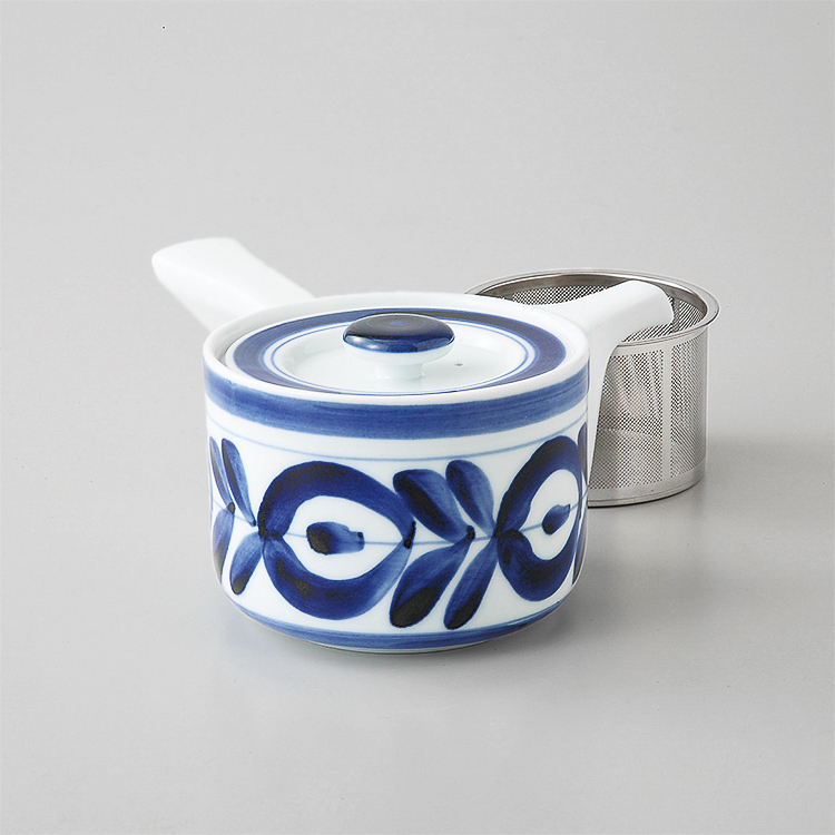 馬約利卡 | 單手把 | 日本陶瓷茶壺-420ml－GC WELL 幾好