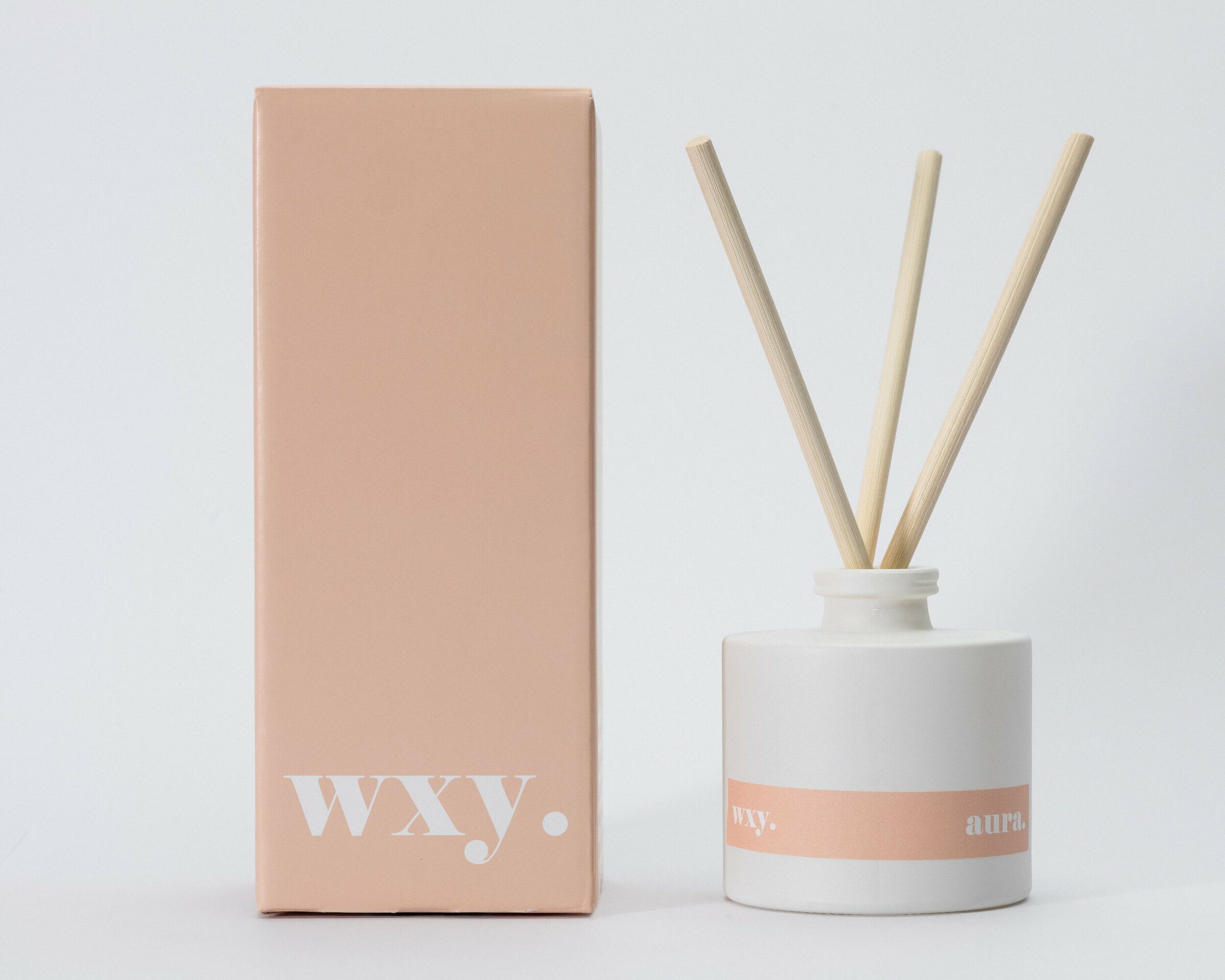 【WXY.】Aura. Diffuser - white woods + amber down 100ml