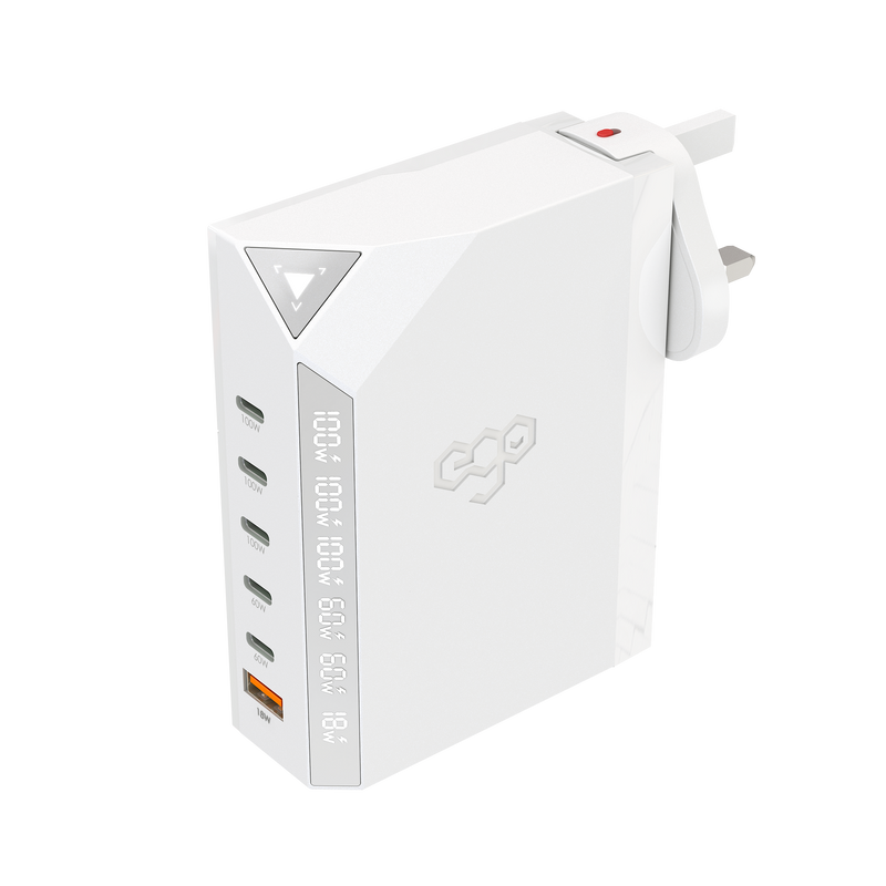 EGO EXINNO+ 300W Real-Time Wattage Display USB Charger