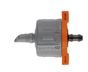 "GARDENA" 德國1-8L/h流量精準灌溉可調穩壓滴頭(平均水壓至1-4bar)(斜坡/垂直種植)(10