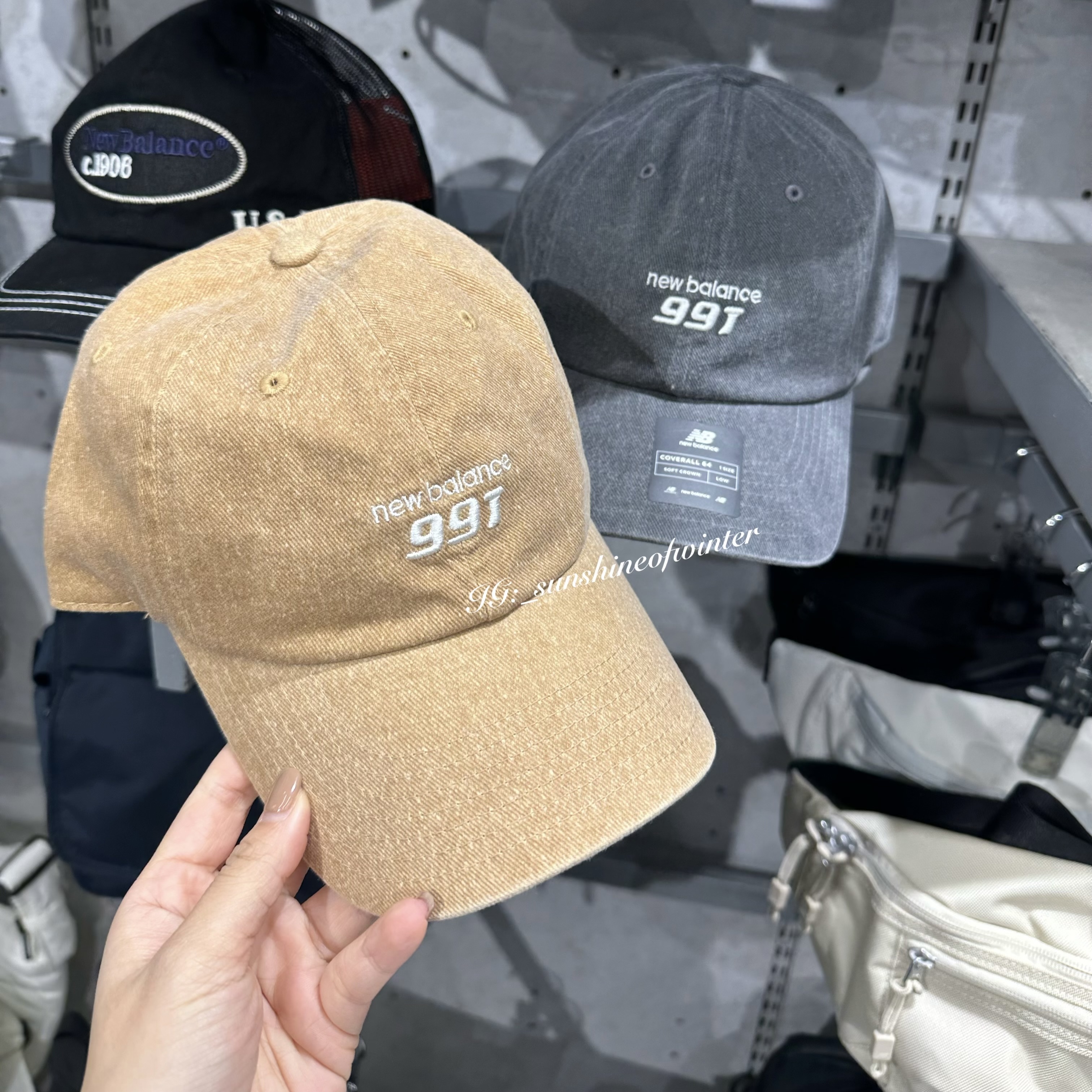 New Balance 997 Logo Hat 老帽