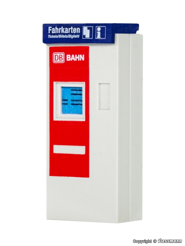 Viessmann 5084 HO scale DB Ticket machine with LED ligh