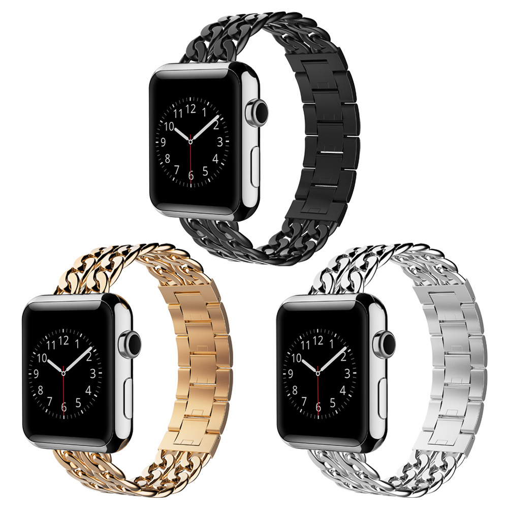 【TOXOXO™】TOXOXO™ 雙鏈不銹鋼錶帶 - TOYSELECT