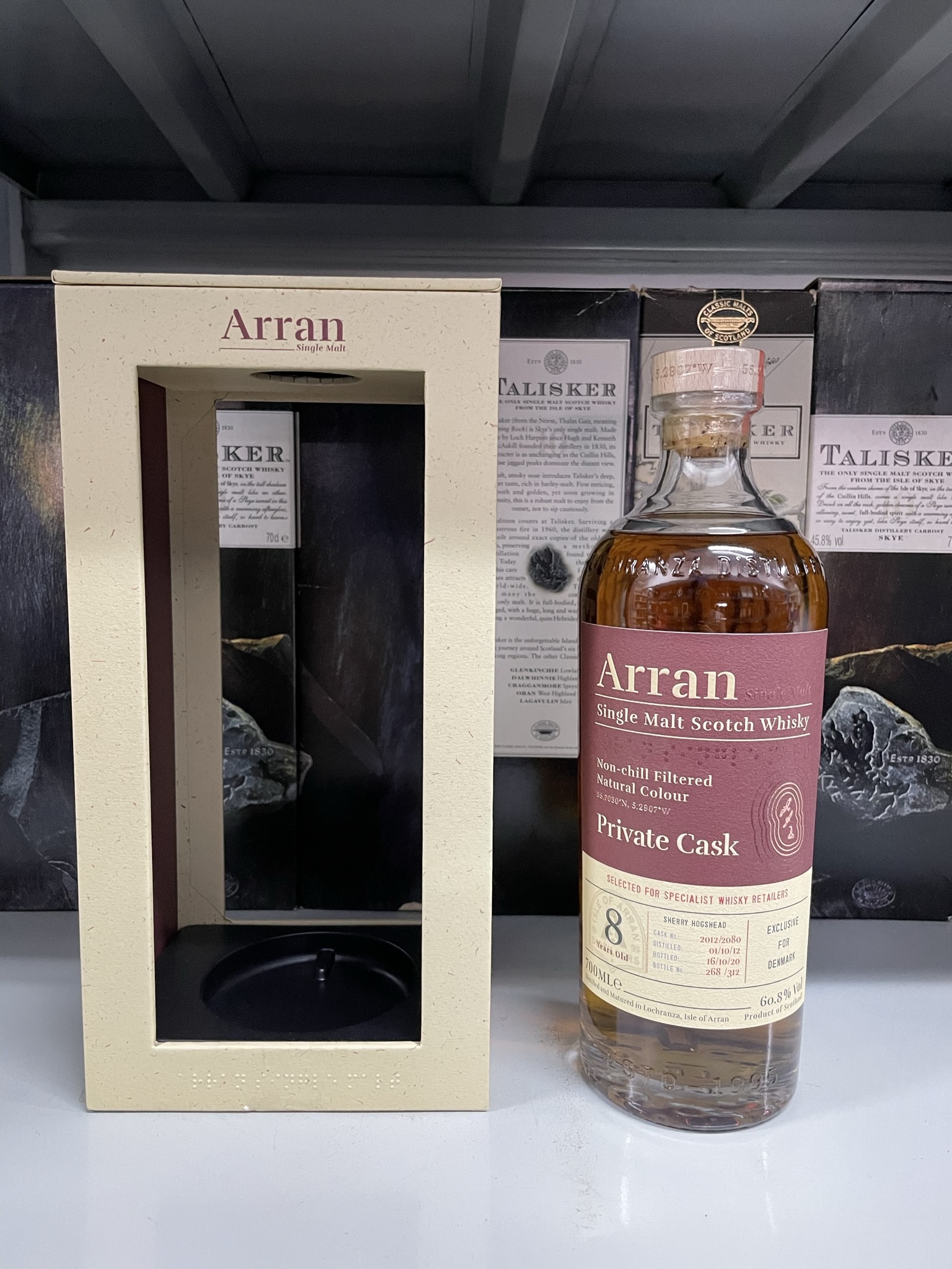 The Arran Malt 2012-2020 8 Years Private Cask #2012/208